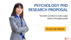 How to Make PhD Psychology Research Proposal That Impresses